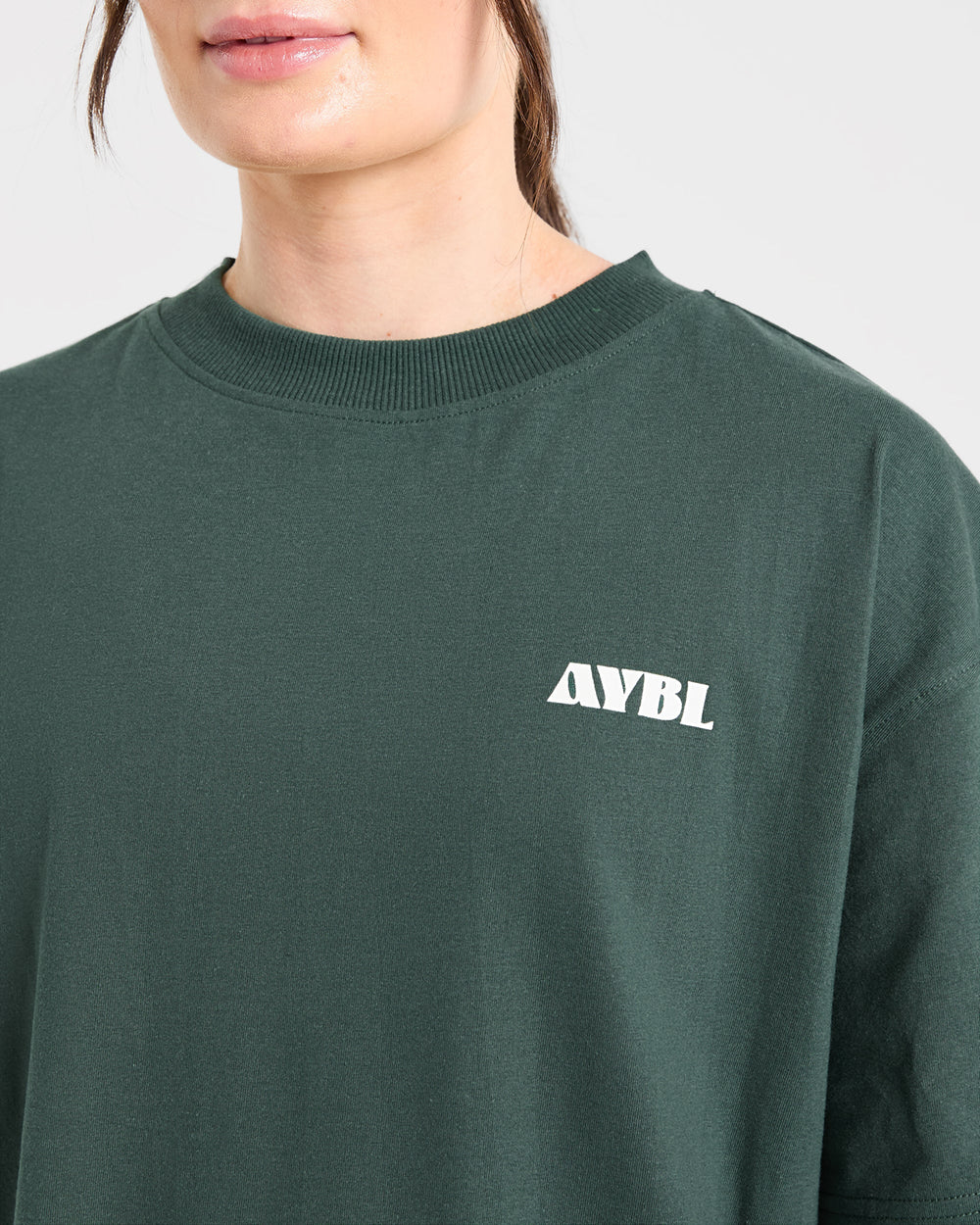 AYBL Sports Studio Oversized T Shirt - Forest Green